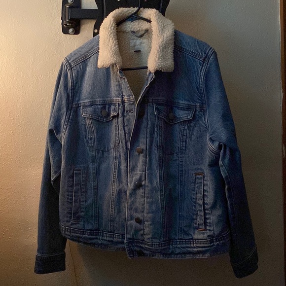 Target | Jackets & Coats | Mens Sherpa Denim Jacket | Poshmark
